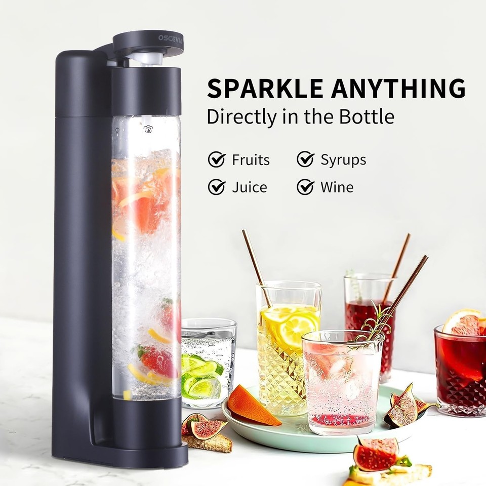 Sparkling Water Machine Soda Maker Beverage Drink Dispenser for Home ...