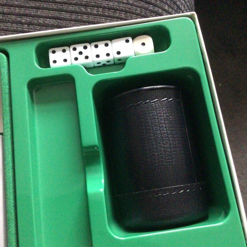 Milton Games Vintage 1982 Original Yahtzee Dice Game Score Pad Cup ...