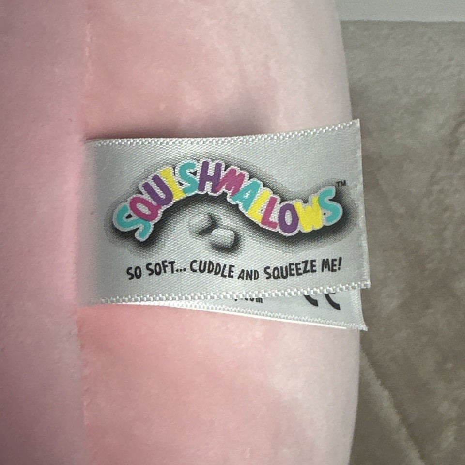 SQUISHMALLOWS 12" SABRINA Pink Rainbow Caticorn Cat Unicorn Plush Toy ...