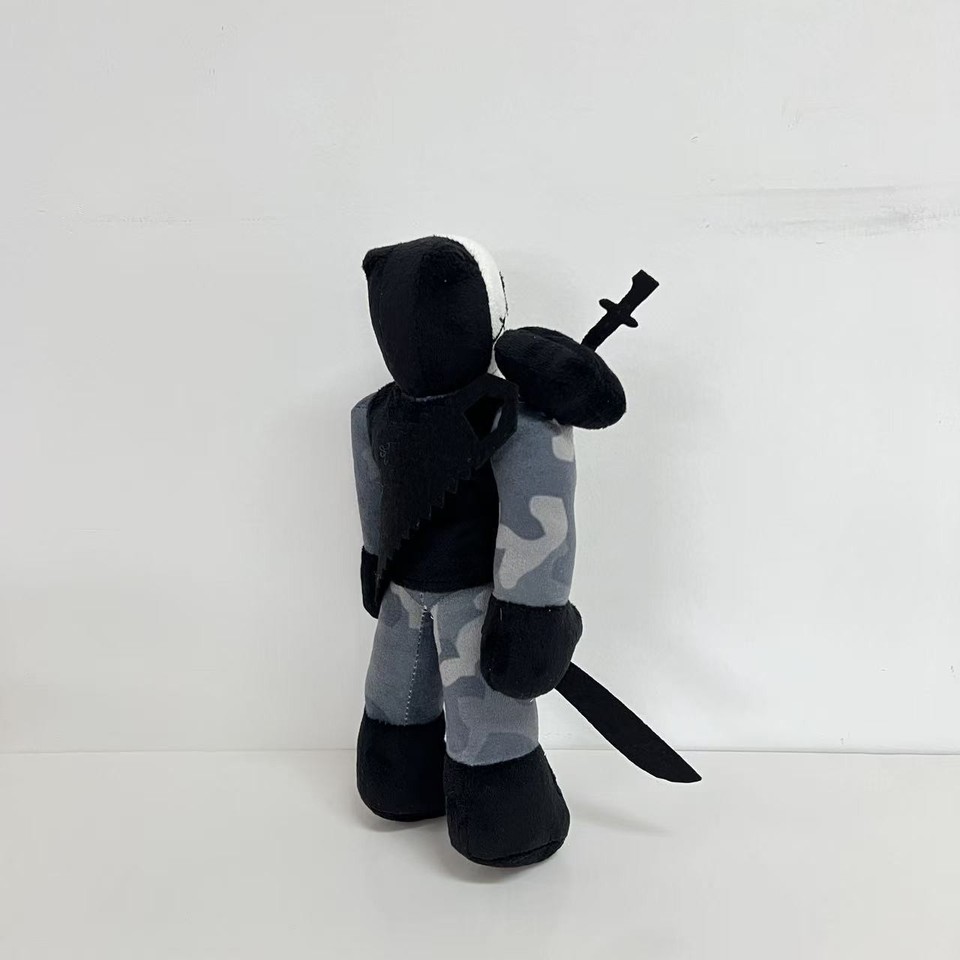 Forsaken Slasher Camo Plush - Roblox Skull Figure Collectible | eBay