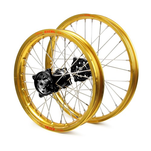 Yamaha YZ85 1993-2024 JNR MXWheel Set Gold Excel Rims / Black SM Pro ...