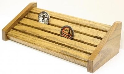 STADIUM CHALLENGE COIN WOOD HOLDER DISPLAY CASE | eBay
