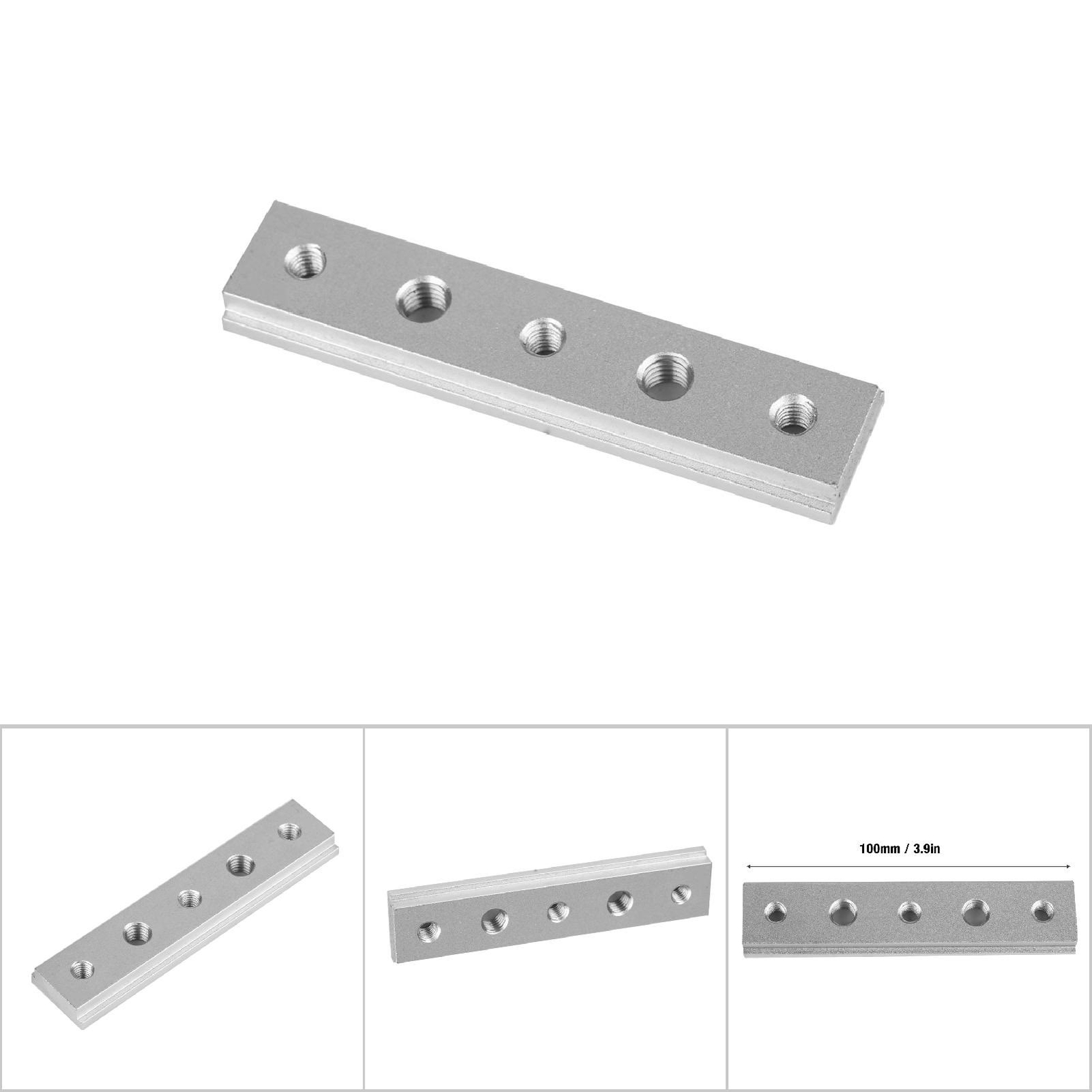 Aluminum Alloy 30 /45 Type T Slot Miter Track Jig T Screw Fixture Slot ...