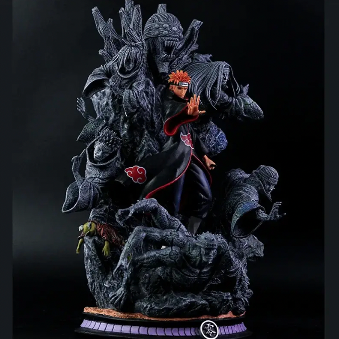 BRAND NEW Naruto Pain Six Paths PVC Statue Akatsuki Figure Anime Gift ...