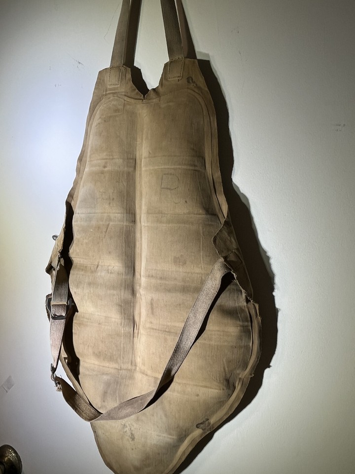 Antique Early 1900 AJ Reach Inflatable Baseball Catcher Chest Protector ...