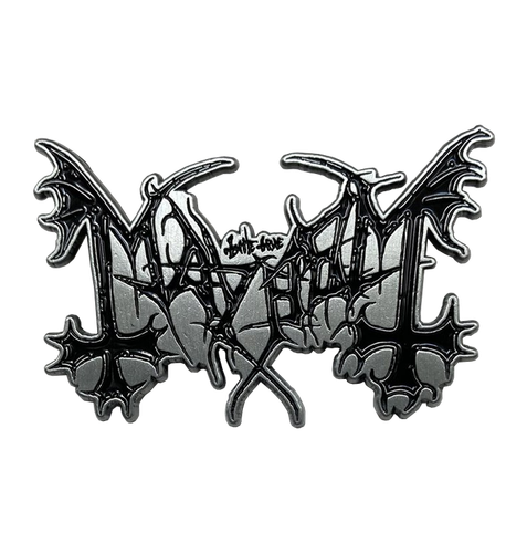 MAYHEM - 'Logo' Metal Pin (Black) | eBay Australia