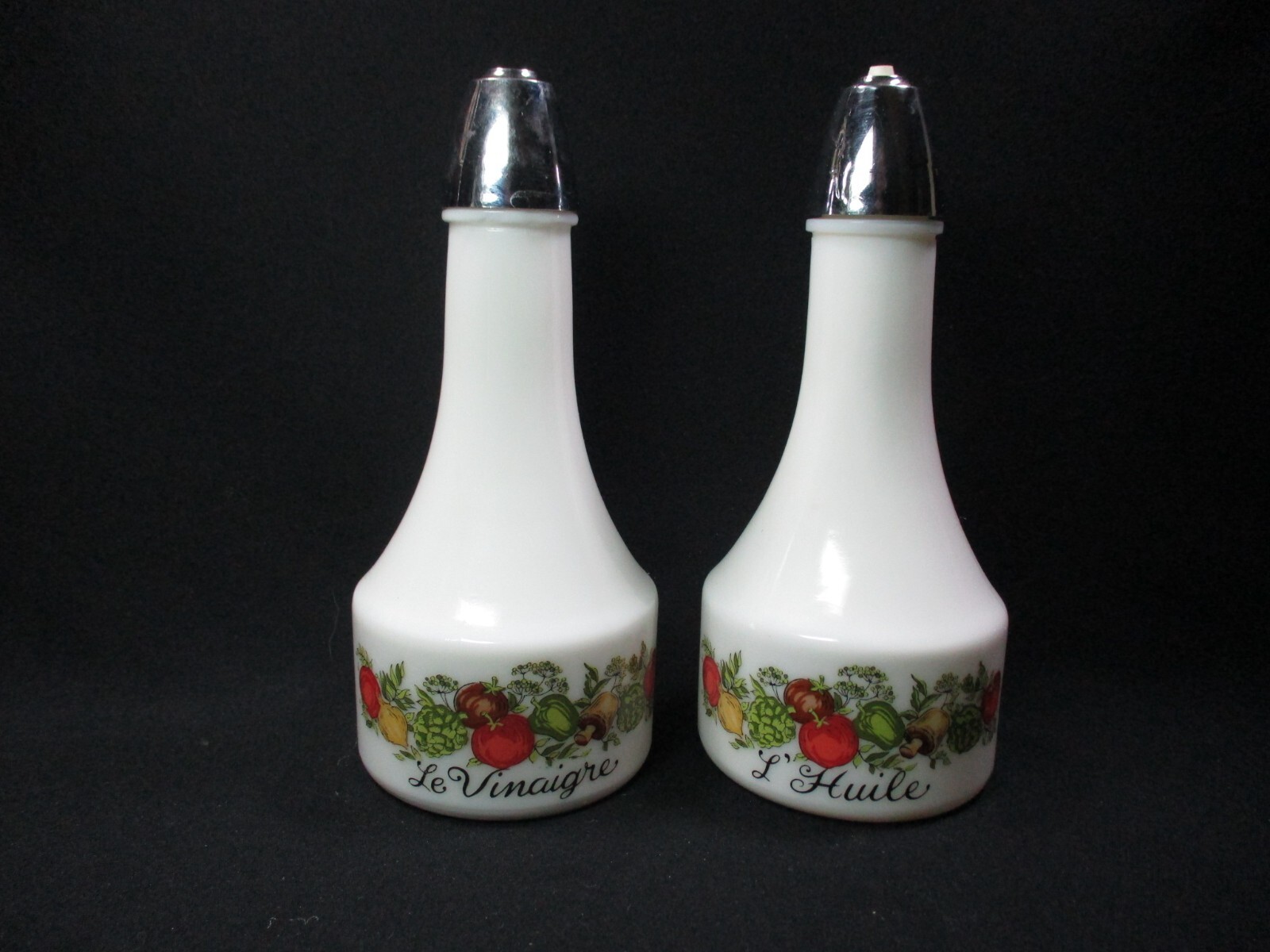 Gemco Oil & Vinegar Bottles/Cruets - Spice of Life - For Corning - USA ...