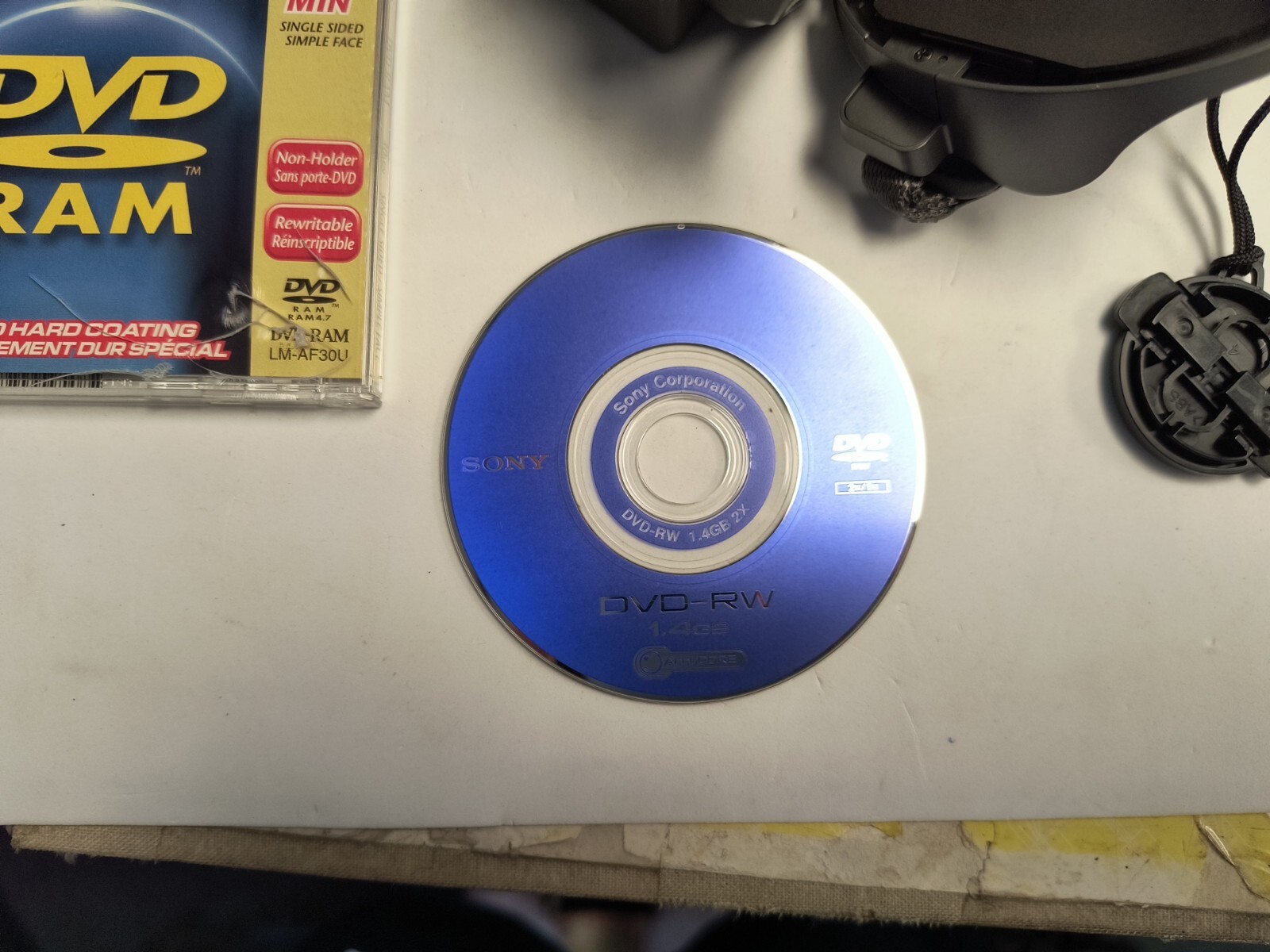 Panasonic Palmcorder MultiCam VDR-D105 DVD Camcorder W/ DVD Ram Discs ...