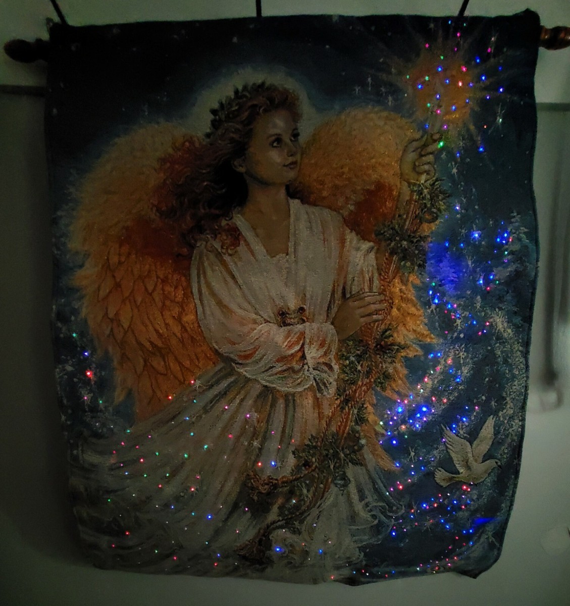 Fiber Optic Angel Tapestry Teachers Inspire Angel Ornament By Pavilion