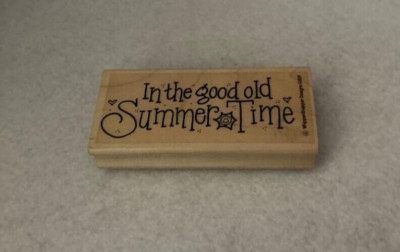 Whipper Snapper Designs - Rubber Stamp - In the good old Summer Time ...