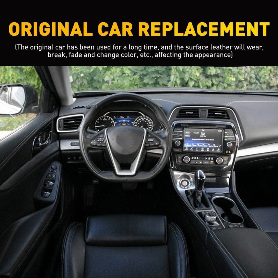 For Nissan Maxima 2016-2023 Leather Center Console Lid Armrest Cover ...