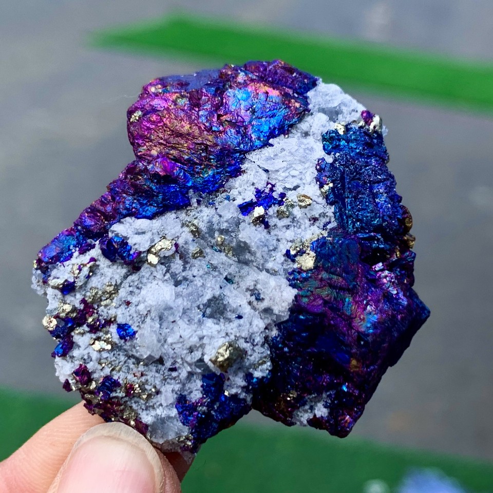44G Rare Natural Beautiful Colorful Bornite Raw Mineral Specimen ...