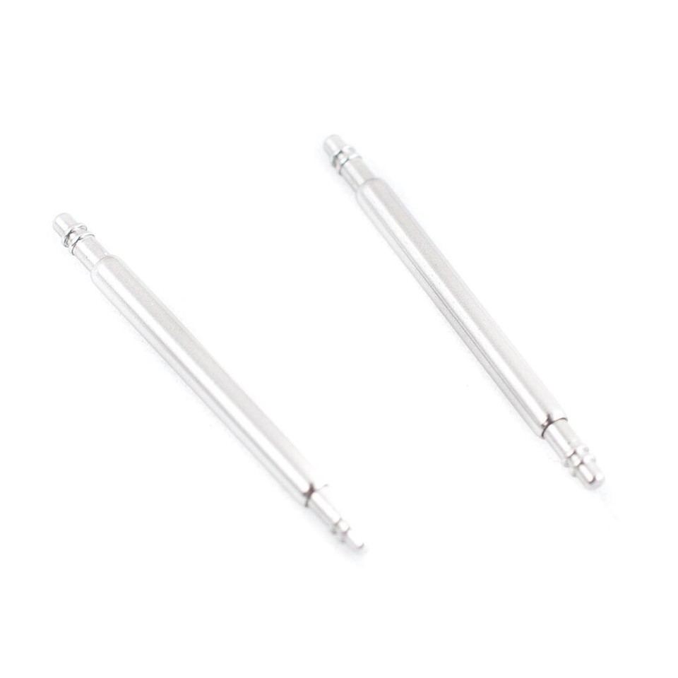 Thin Watch Spring Bars for Seiko Fat Lug Holes 1.1mm tips 1.8mm thick ...
