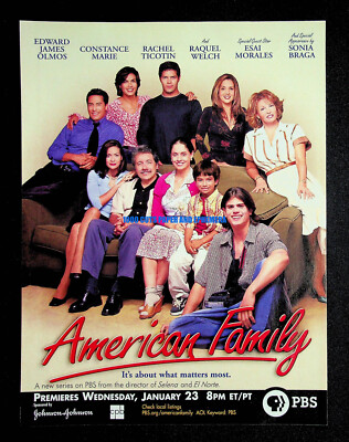 American Family PBS TV Channel 2002 Trade Print Magazine Ad Poster ...