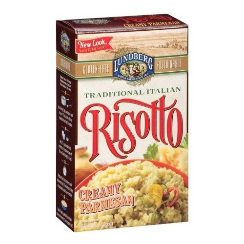 Lundberg Family Farms Risotto Creamy Parmesan Case of 6 5.5 Oz. Gluten ...