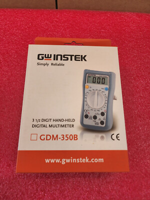 GW Instek GDM-350B 3.5 Digit Multimeter NEW! | eBay