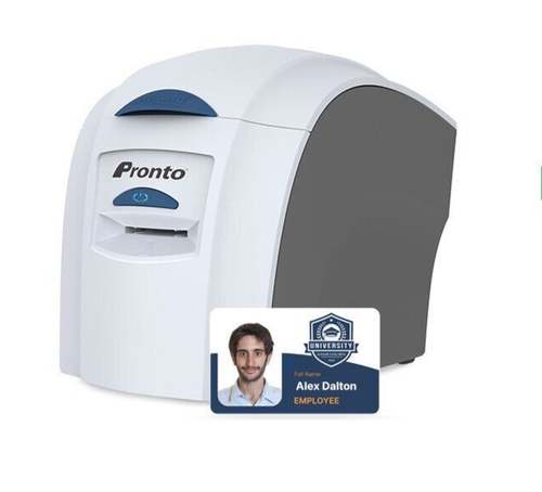 Magicard Pronto Single sided Colour ID Card Printer - Ribbon - Cards ...