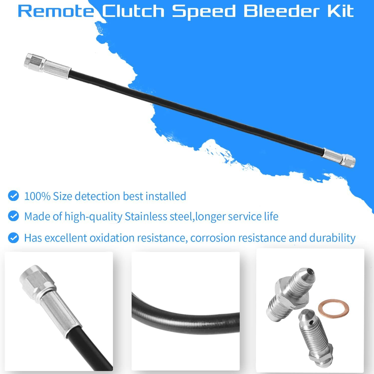 LS1 LS6 LSX T56 Remote Clutch Speed Bleeder Kit for Camaro Firebird ...