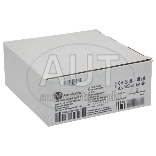 New Allen-Bradley 1606-XLE80E Power Supply,80 W, 24V DC,Essential Line ...