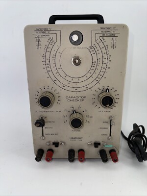 Vintage Capacitor Tester Checker Analyzer Heathkit IT-28 | eBay
