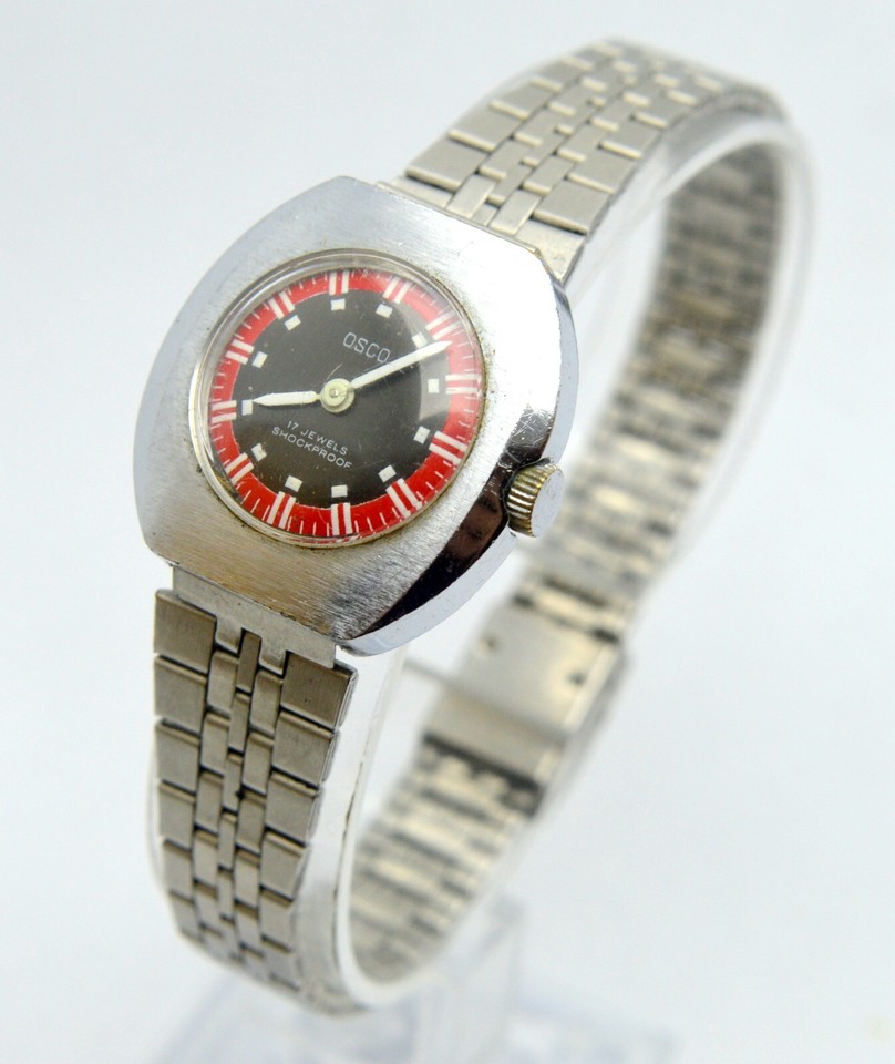 VINTAGE OSCO 17 JEWELS MECHANICAL LADIES WATCH | eBay