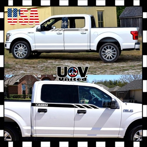 Fit Ford 2020 2021 F150 Truck Door Side under Window Racing Decal ...