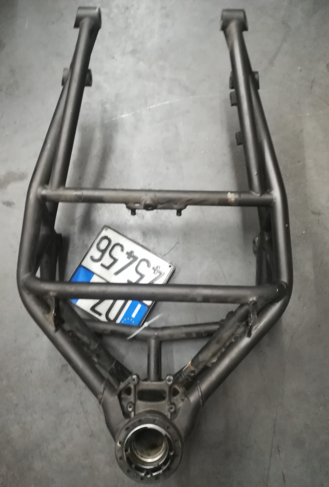 Frame With Documents And License Plate MV AGUSTA BRUTALE 1090 2011 ...
