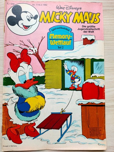 Micky Maus Heft Nr. 7 / 1982 | eBay