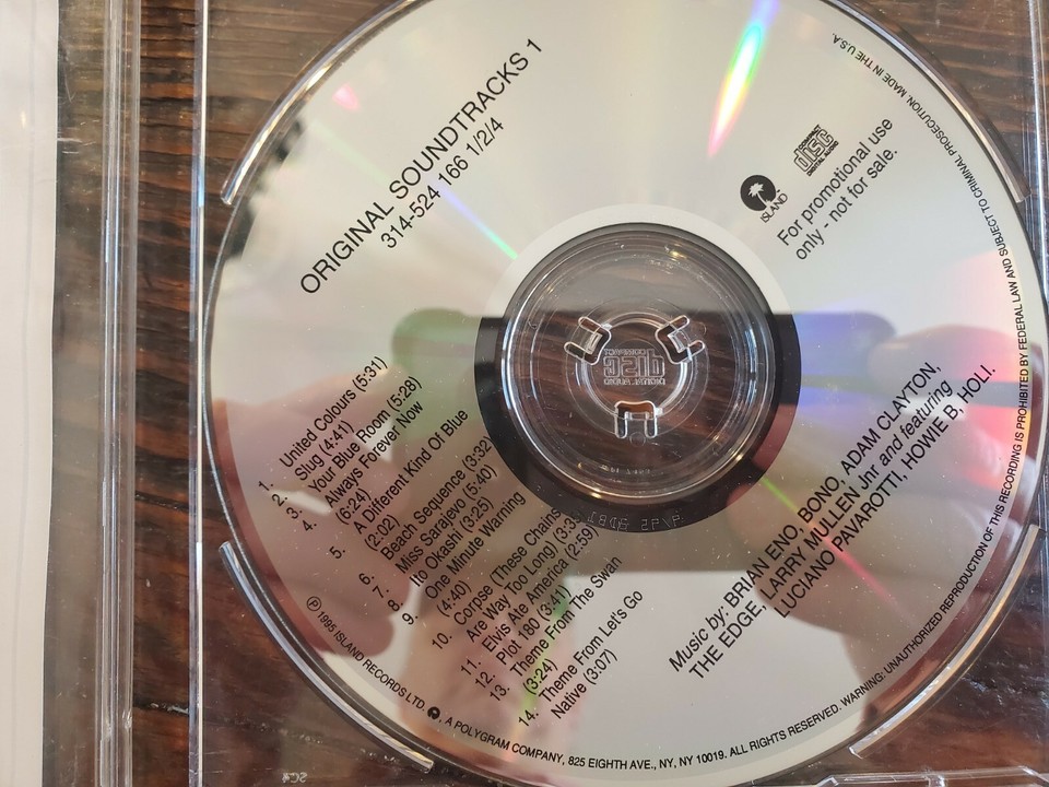 Passengers SOUNDTRACK ADVANCE CD | eBay