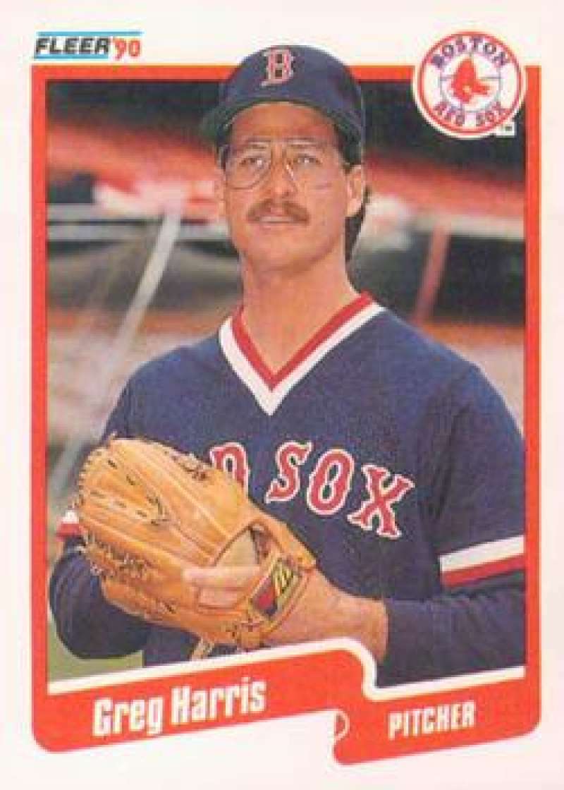 Greg Harris 1990 Fleer Update #U-71 Red Sox ID:18316 | eBay