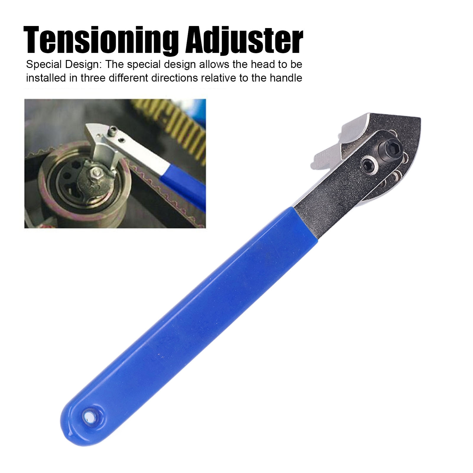 Engine Timing Belt Tensioner Wrench Adjuster Pulley Spanner Tool for ...