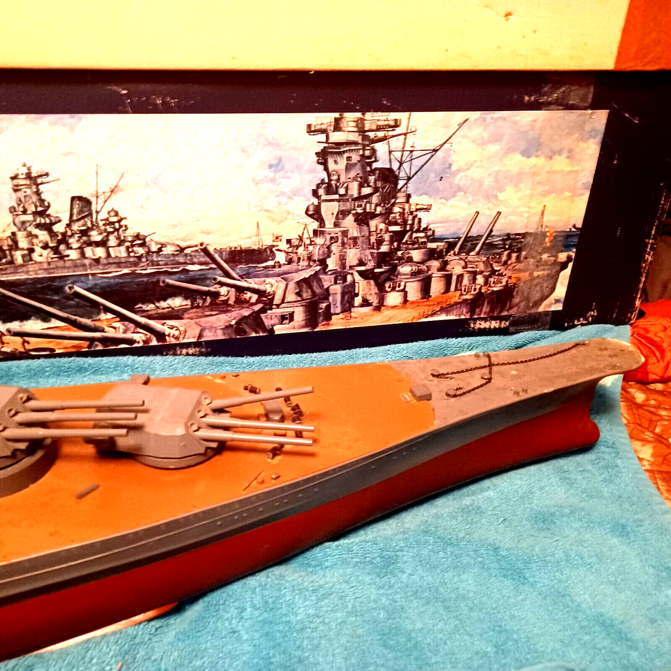 1/200 WWII BATTLESHIP MODEL YAMATO NICHIMO RC Motorized #1 | eBay