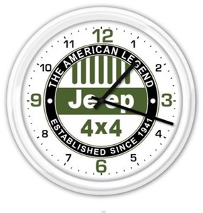 Jeep Wall Clock - 4x4 Wrangler Rubicon - Garage Man Cave - GREAT GIFT ...
