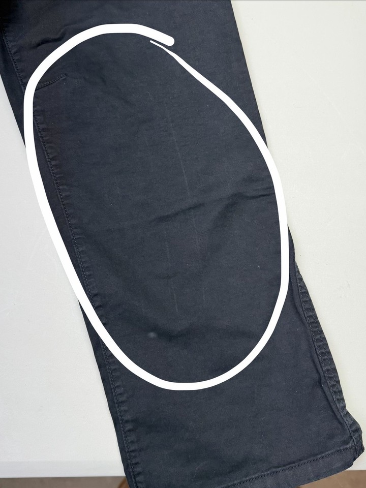 Cat And Jack Straight Stretch Black Pants With Draw String Waist Boys ...