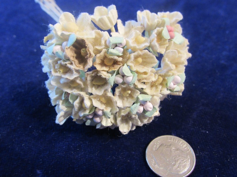Vintage Forget Me Not Flower Lot Collection Blue Pink Yellow Millinery ...