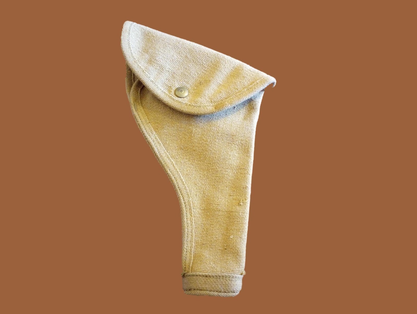 GENUINE WWII BRITISH HOLSTER MILITARY KHAKI P-37 WEB 1943 Z.L & T LTD ...