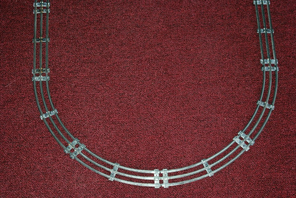 Lionel Silver Tie Track, 027 Gauge Layout, 12 Pieces, For O Gauge ...