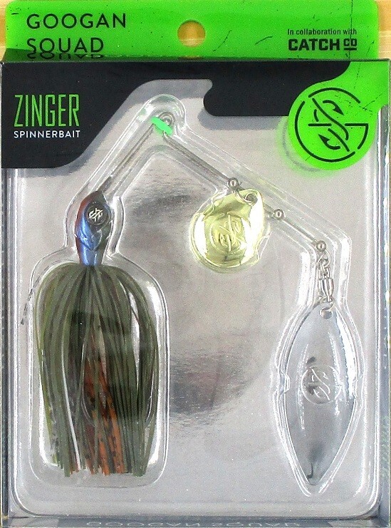(6) Googan Squad 1/2 Oz Zinger Tandem Blade Spinnerbaits Bluegill Brand ...