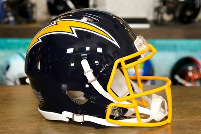 Los Angeles Chargers Riddell Speed Authentic Helmet - 1974-1987 ...