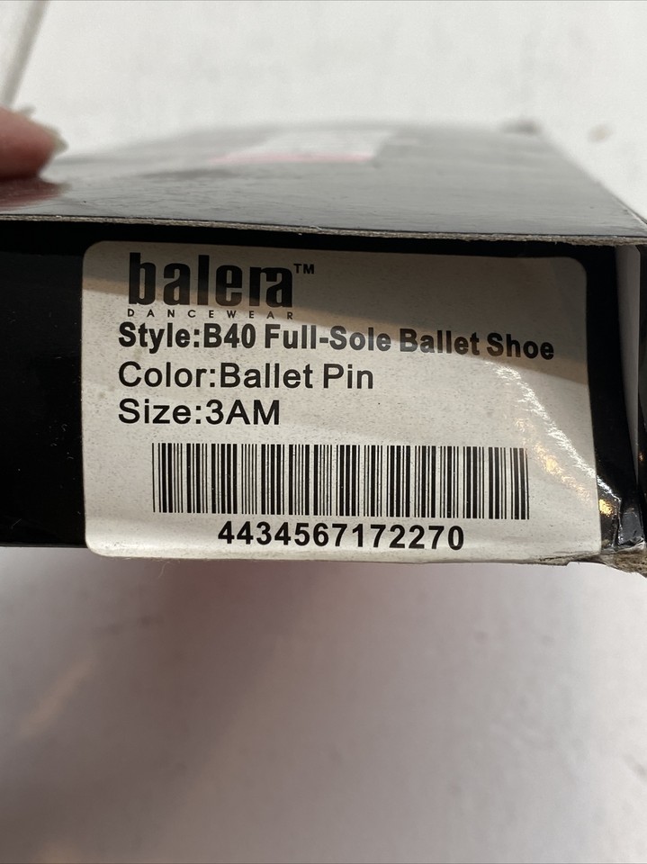 Balera dancewear B40 Balera Full Sole Leather Ballet Shoes Ballet Pin ...