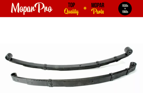1936 - 1952 Chrysler Dodge Plymouth DeSoto new rear LEAF SPRINGS PAIR ...