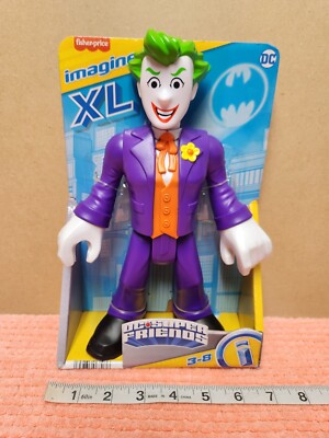 Imaginext XL DC Super Friends Batman "The Joker" 10" Figure DC Comics ...