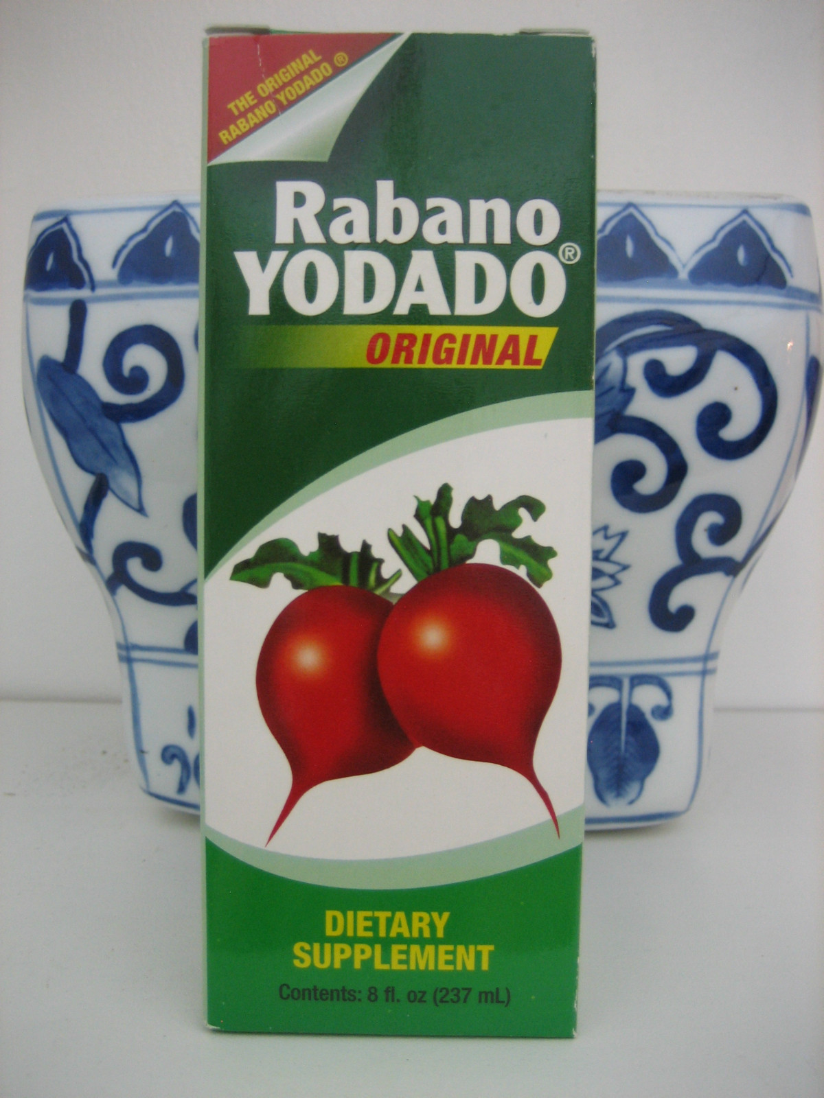 2 El Original Rabano YODADO Iodized Radish Syrup Nutritional Supplement ...