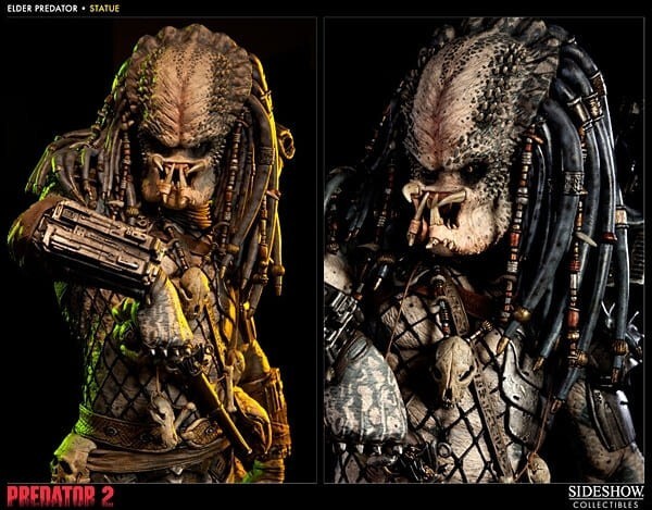 Sideshow Collectibles Elder Predator Predator 2 Statue 1/5 Scale Used ...