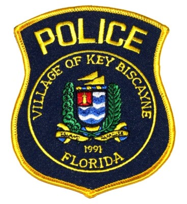KEY BISCAYNE FLORIDA FL Police Patch CITY SEAL LOGO | eBay