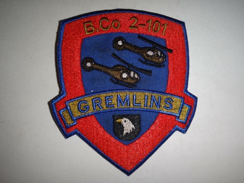 Vietnam War B Company 2nd Battalion 101st Aviation Regiment GREMLINS ...