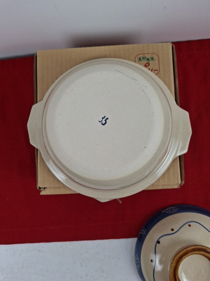 Japanese Donabe/Nabe/Ramen Koi Fish Ceramic 6 3/4" Hot/Clay Pot | eBay