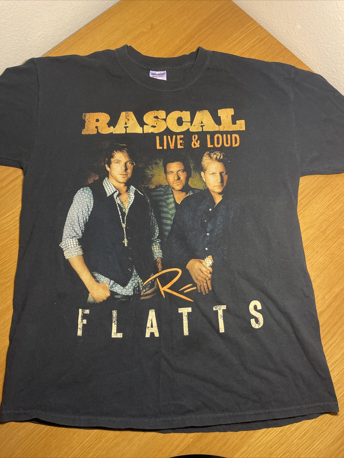 Rascal Flatts Live & Loud 2013 Tour Black Band Concert T Shirt Adult ...