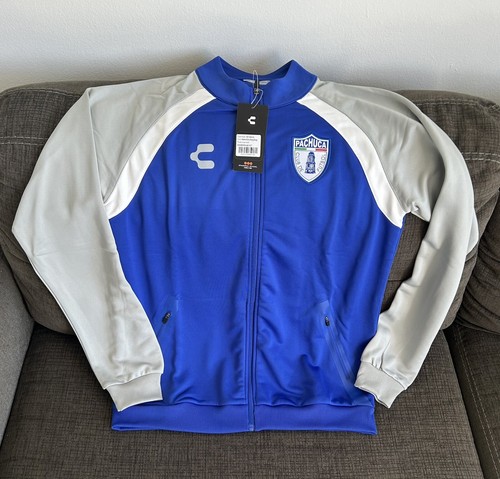 Charly Authentic C.F. Pachuca Mexico Soccer Futbol Blue Jacket Men’s Sz ...
