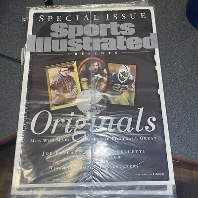 JOE PATERNO JOHN CAPPELLETTI Special Issue SPORTS ILLUSTRATED PSU ...